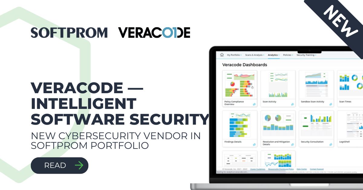 Softprom signed a distribution agreement with Veracode, a leader in ...