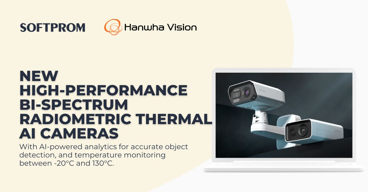 Hanwha Vision launches Bi-spectrum Radiometric Thermal AI cameras