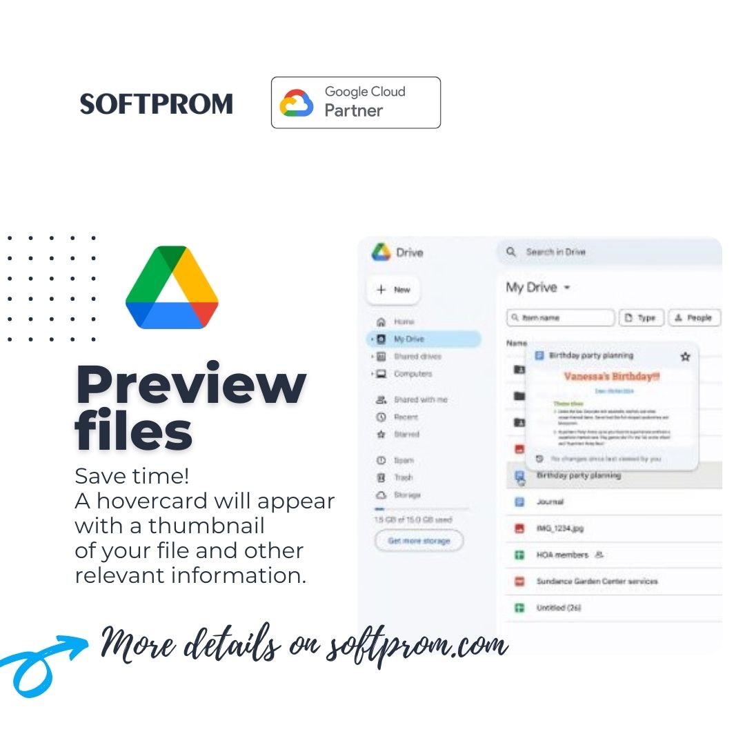 Preview Files In Google Drive With New Hovercard Feature