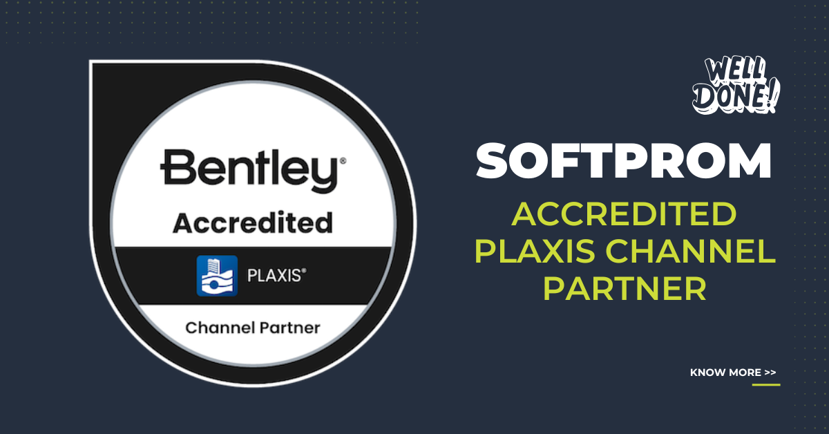 Softprom отримав статус Bentley Accredited PLAXIS Channel Partner