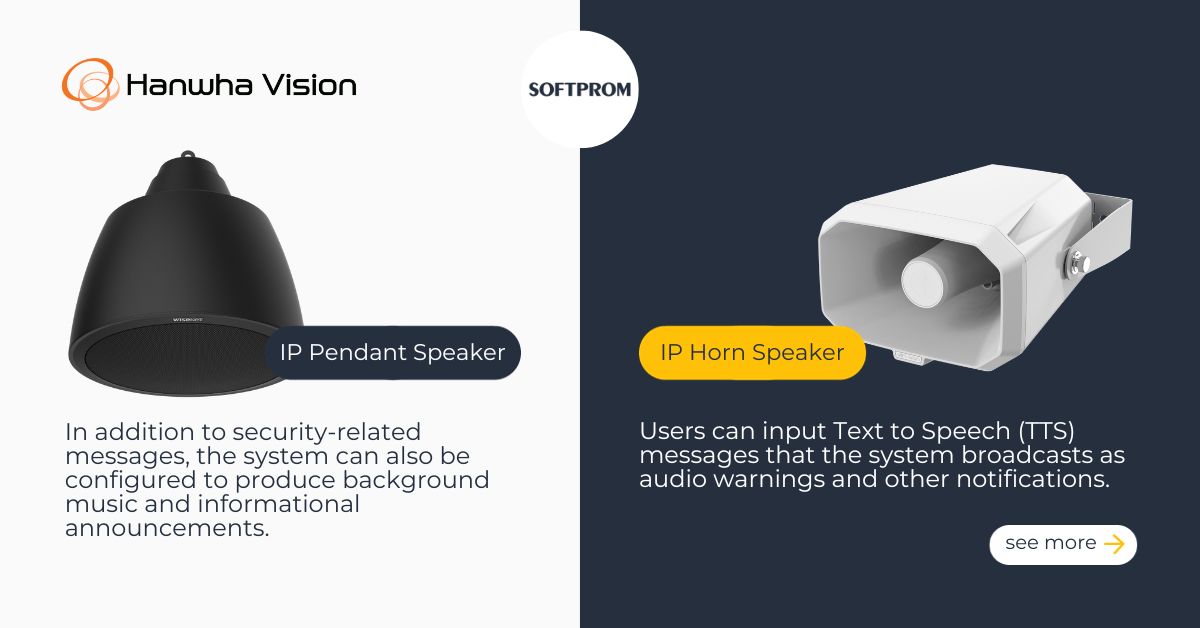 Hanwha Vision Amplifies Surveillance Systems with New IP Audio System