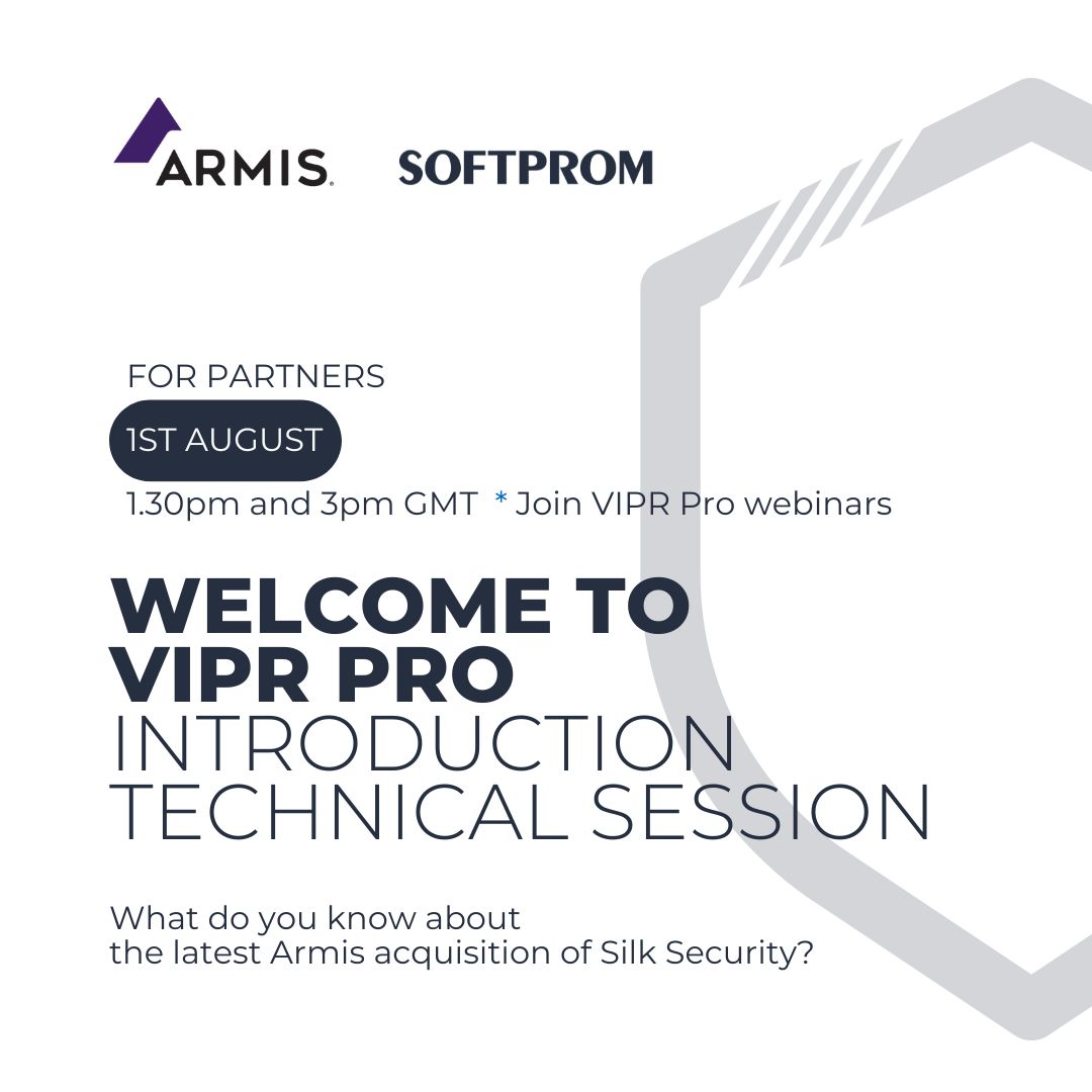 1.08. Armis Webinar: Welcome to VIPR Pro. For partners