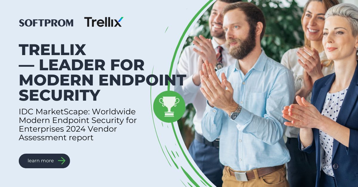 Trellix named a Leader for modern Endpoint Security for Enterprises